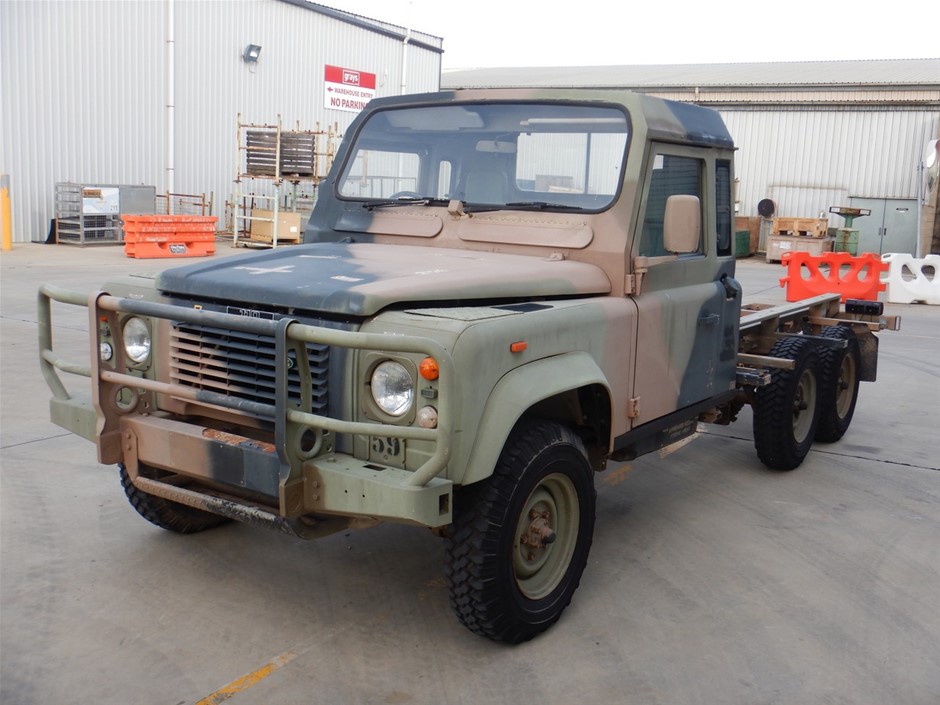 Land Rover 110 Military 6x6 Manual Cab Chassis Auction (0001-60027678 ...