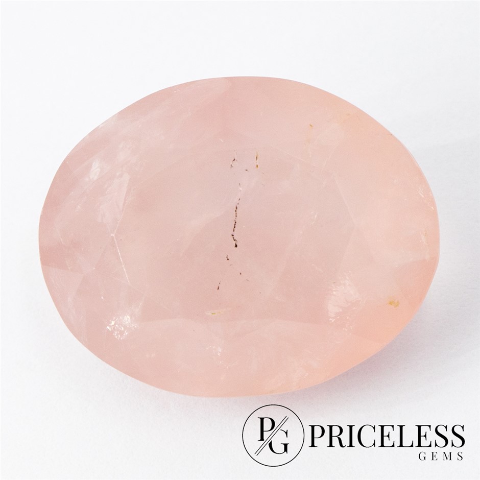 45.24ct Gigantic Rich Rose Quartz - Monster Size! Auction (0010-2548655 ...