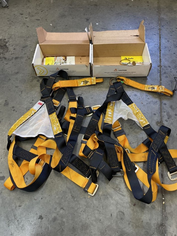 2 x B-Safe Full Body Fall Arrest Harnesses Auction (0130-5046743 ...