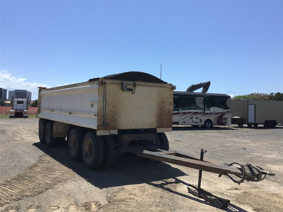 2007 Taipan Trailers Quadaxle Dog Tipper Trailer Auction (0002-7035322 ...