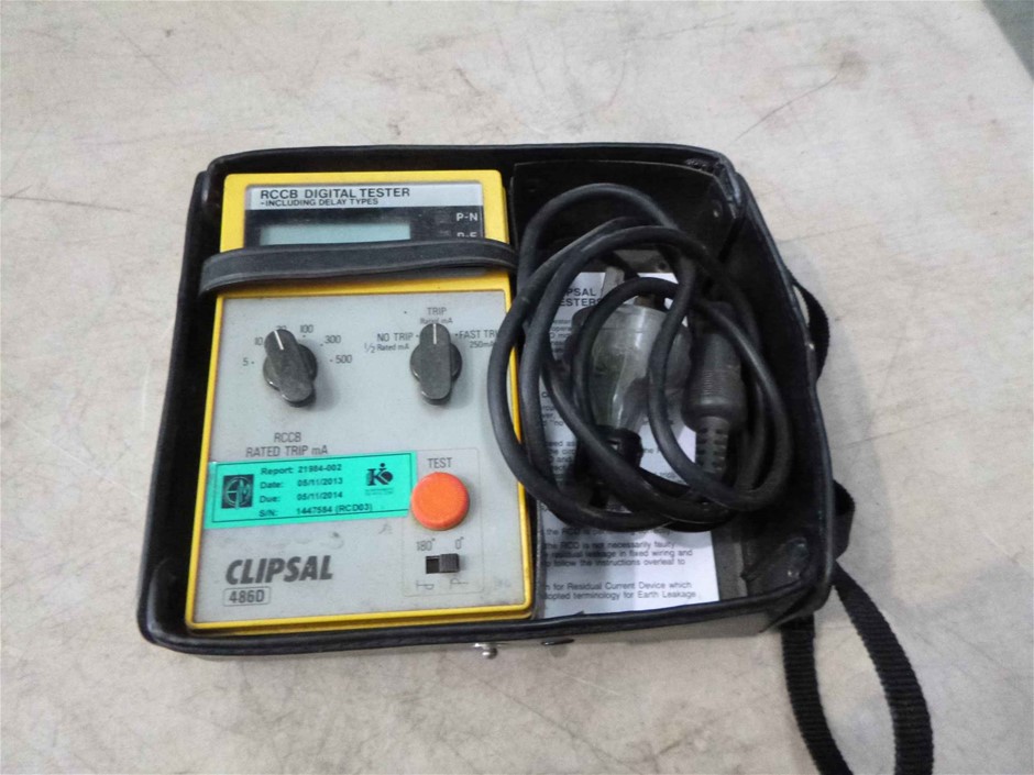 RCCB Digital Tester Auction (0026-9026981) | Grays Australia