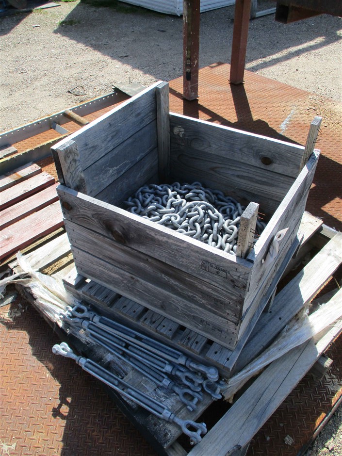 Pallet Containing Chain and 5 x Turn Buckles Auction (0038-5046856 ...