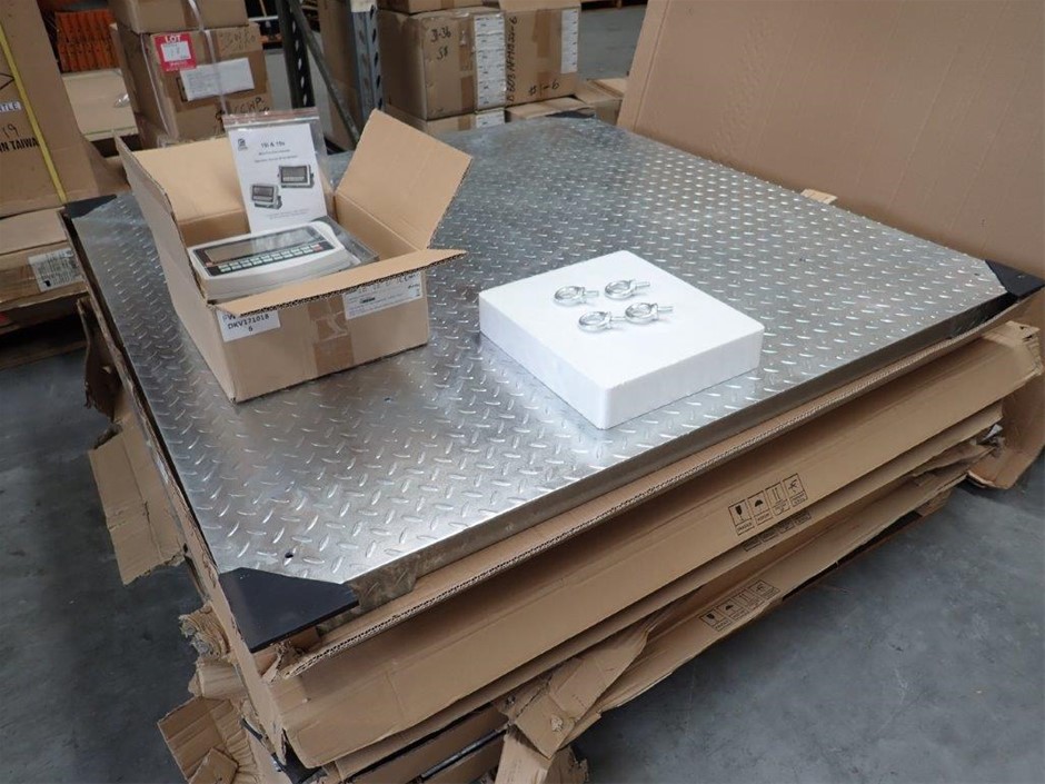 6 Ton Platform Scale - Galvanised Auction (0019-9026373) | Grays Australia