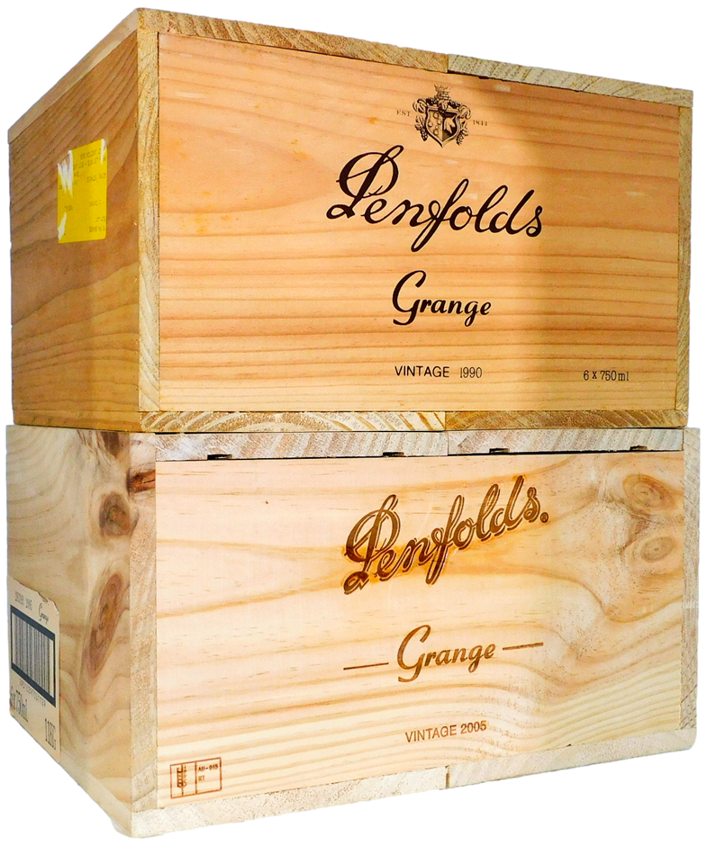 Pack of Assorted Penfolds Bin 95 Grange Boxes (2 x Empty Boxes) Auction (0068-10703887) | Grays ...