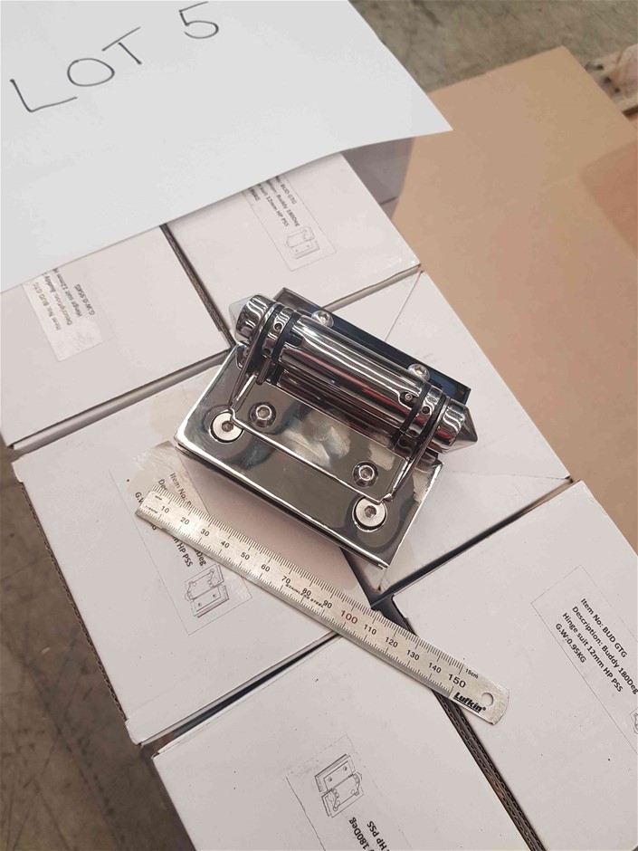 BUD GTG PSS - "Buddy" Glass To Glass Spring Hinge Auction (0005-3020576 ...