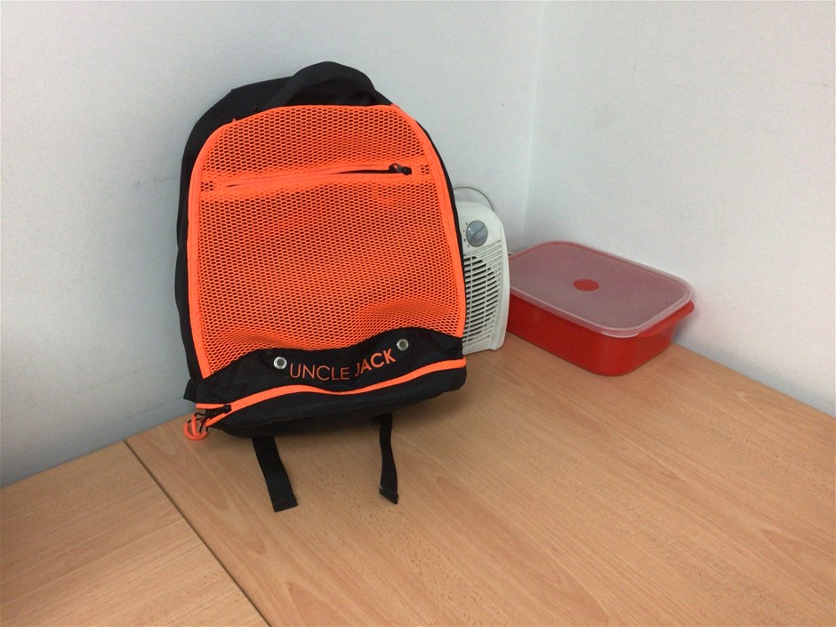Backpack, Heater, Tupperware Auction (0078-8014563) | Grays Australia