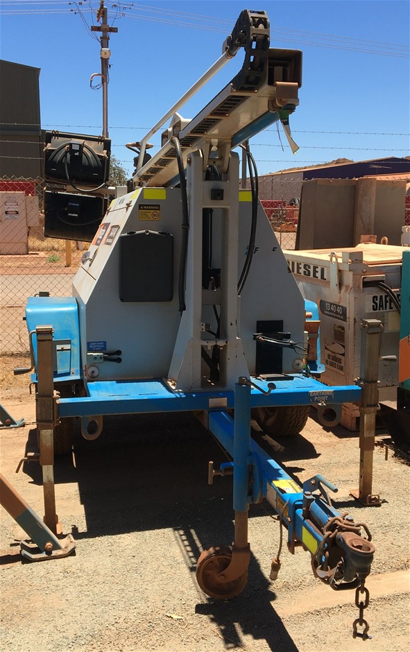 2012 Briteforce LS6K Lighting Tower - 6,000w (Newman) Auction (0021 ...