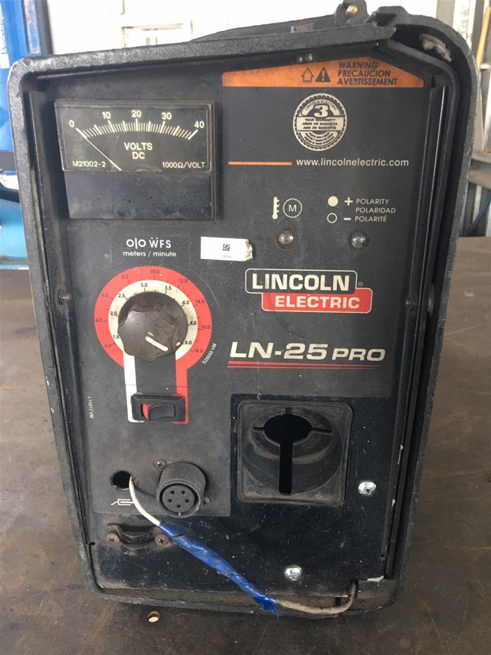2012 Lincoln LN25 Welder Accessories - Wire Feeder (Bowen) Auction ...