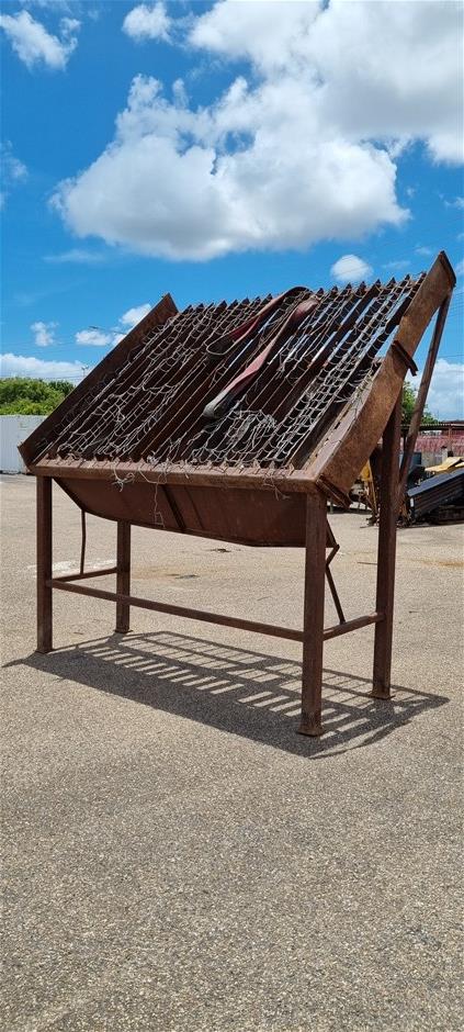 Fabricated steel classifier rack (GRIZZLY) Auction (0022-7036063 ...