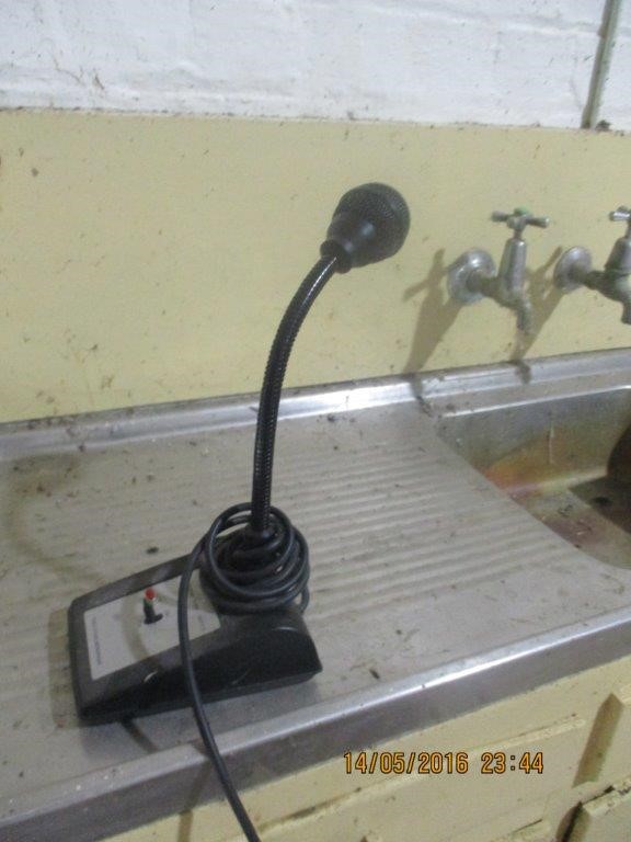 Reception Desk Microphone Auction (0055-3020907) | Grays Australia