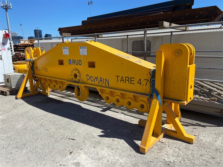 2019 RUD Chains 11.5T Lifting Beam with Stands Auction (0004-3021979 ...