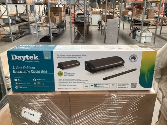 Daytek MK2 Outdoor Retractable Clothesline Auction (0042-9044967 ...