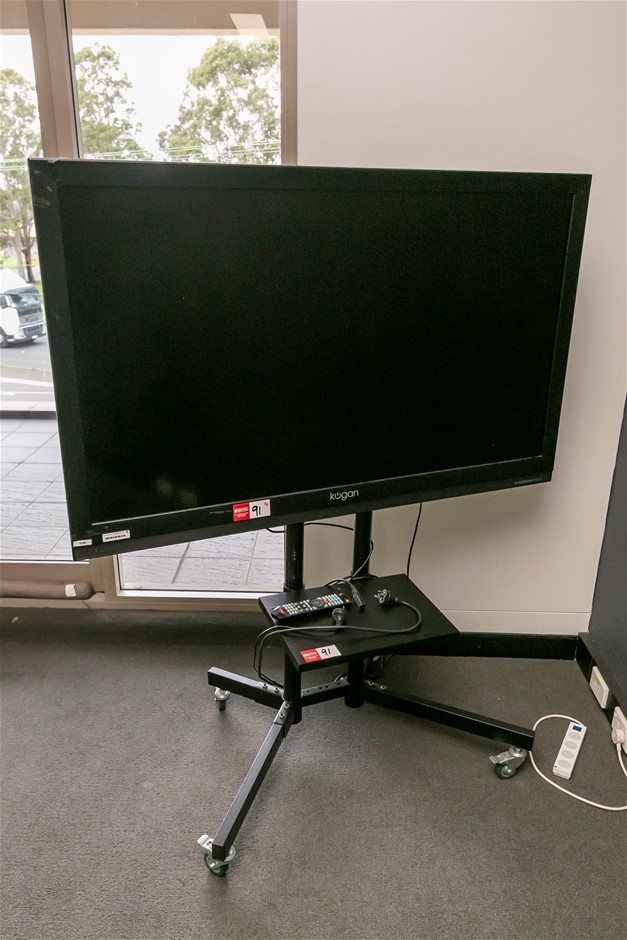 Kogan KALED 55XXIZA Colour Display Monitor/Television on Mobile Stand ...