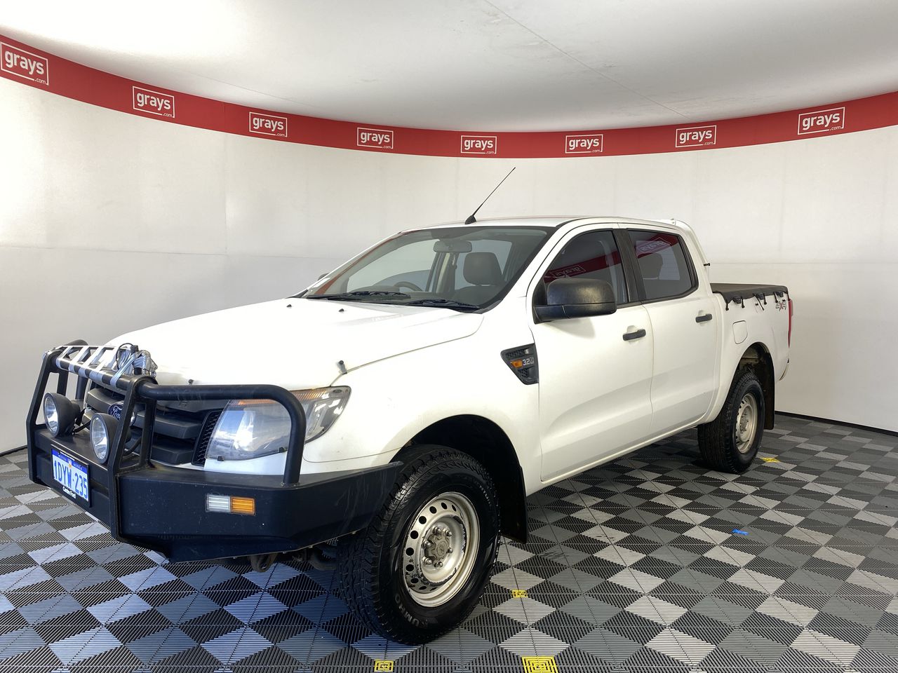 2012 Ford Ranger XL 4X4 PX Turbo Diesel Manual Dual Cab Auction (0001 ...