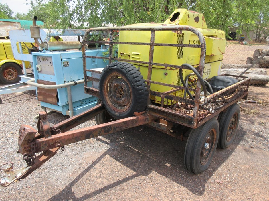 Atlas Copco XAS40 Trailer Mounted Compressor Auction (0015-9028969 ...