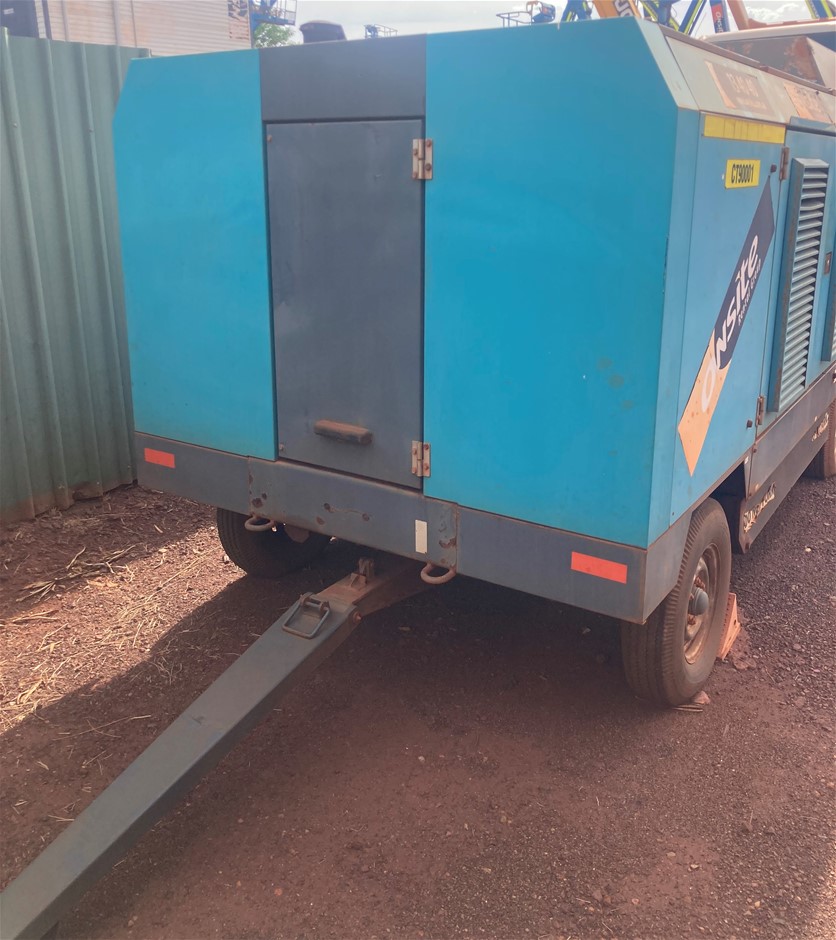 2010 Airman PDSE900S Compressor - 900cfm - Diesel (Newman) Auction ...