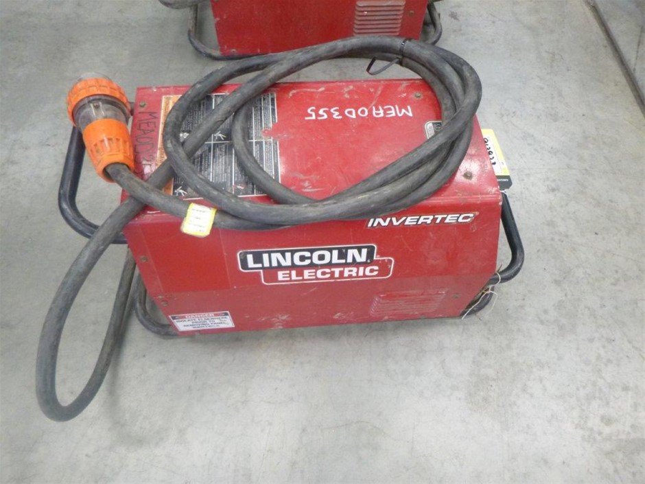 Lincoln Invertec V350 Pro Portable Welder Auction (0021-9036040 ...