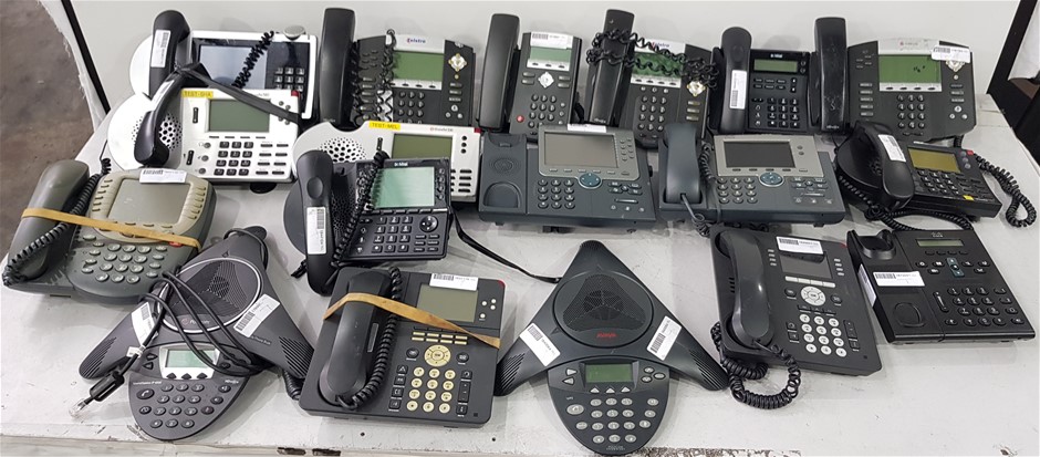 Bulk Pallet Of Approx 16 Cartons Assorted Office Telephones Auction ...