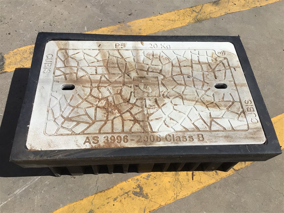 Qty of 3 Cable Inspection Pits and Lids (Pooraka, SA) Auction (0017 ...