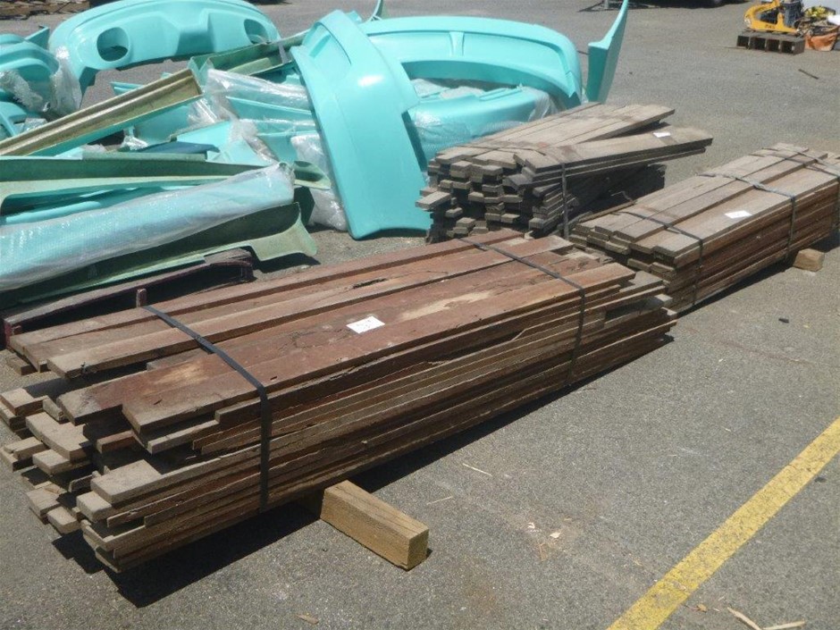 Packs of Kiln Dried Skip Dressed Jarrah & Assorted Timber Auction (0005 ...