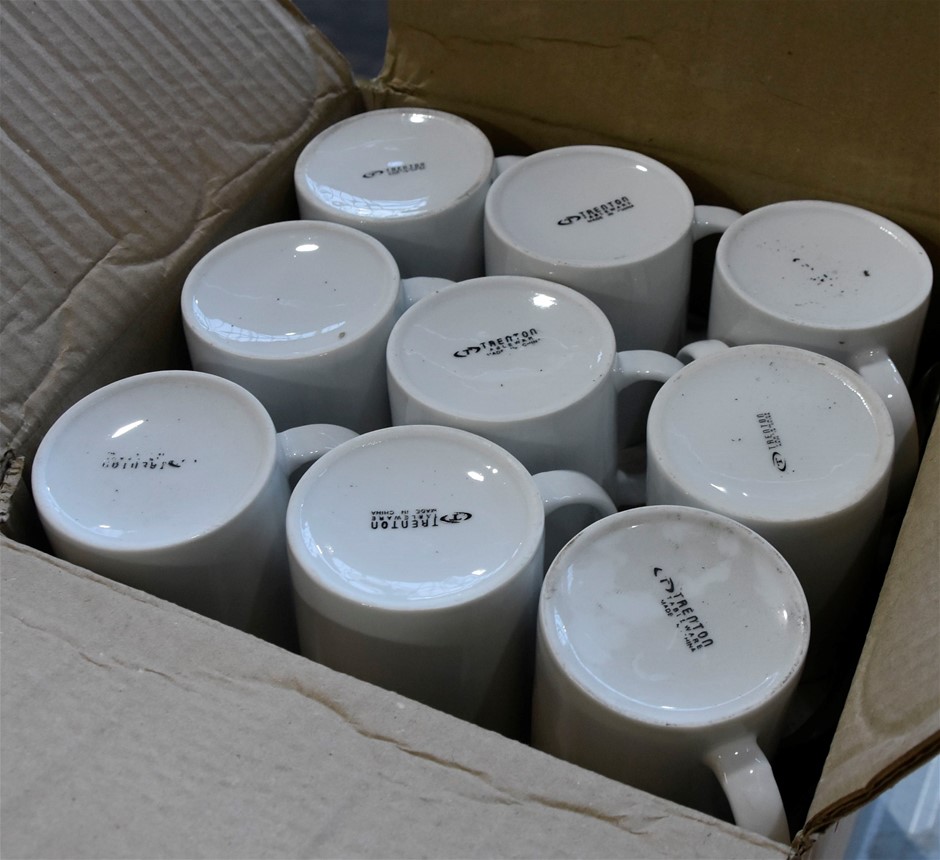 Trenton Box of Coffee Mugs Auction (0004-5048374) | Grays Australia