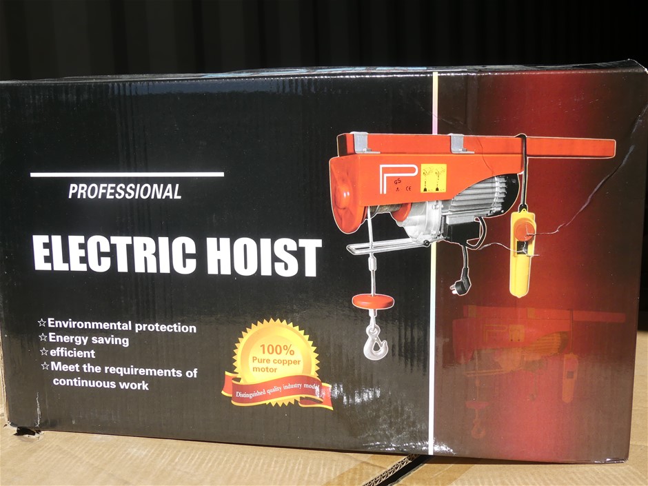 Unused Uni PA500 Electric Hoist Auction (0021-5048523) | Grays Australia