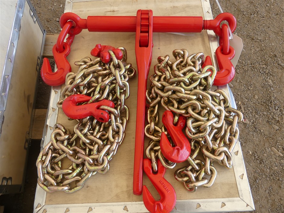 Uni 8mm Lashing Chain & Binder Auction (0032-5049633) | Grays Australia