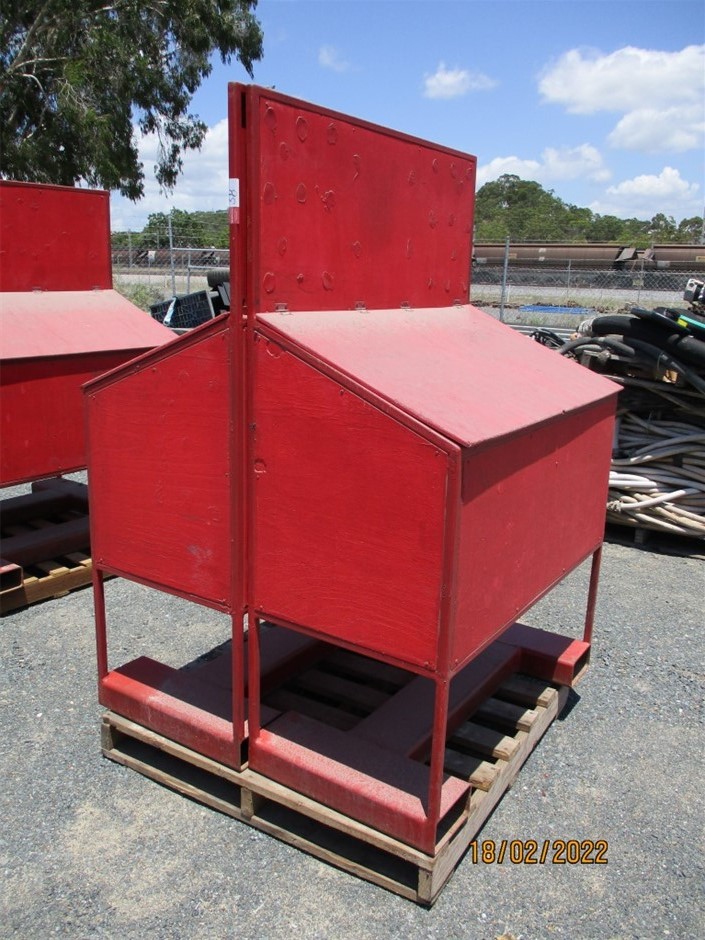 Qty 2 x Site Storage Cabinets Auction (0038-7037171) | Grays Australia
