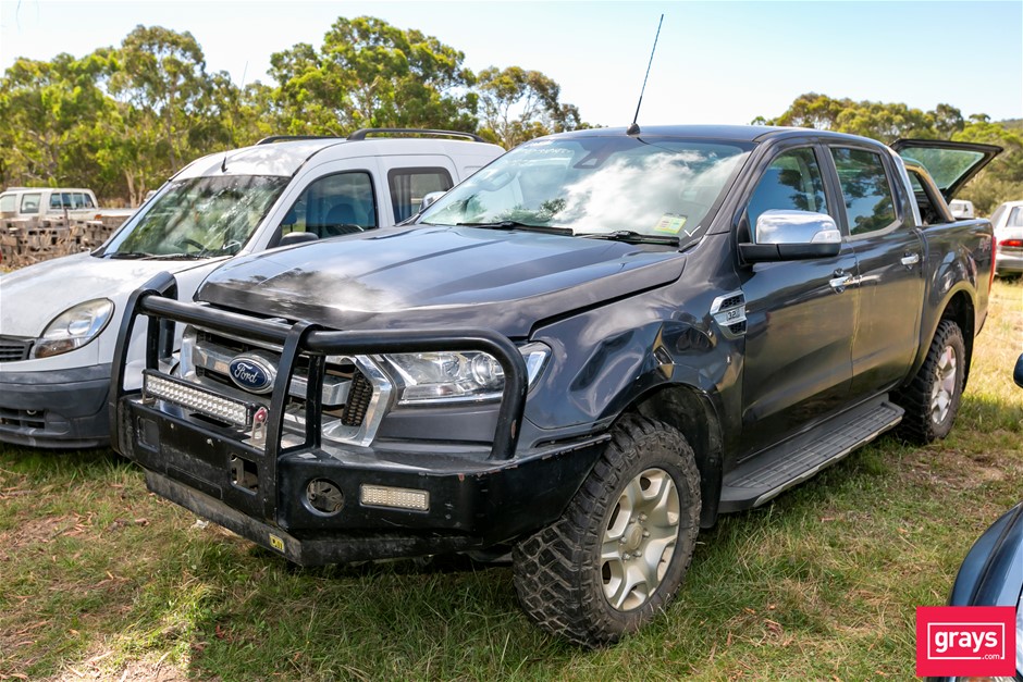 2016 Ford Ranger XLT Turbo Diesel Manual Dual Cab Ute (WOVR Stat Write ...