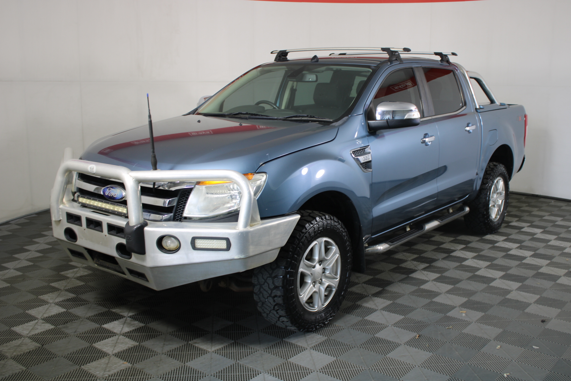 2012 Ford Ranger XLT 4X4 PX Turbo Diesel Automatic Dual Cab Auction ...