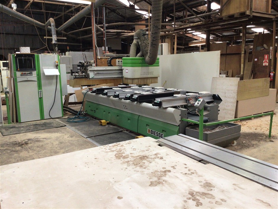 Biesse CNC Machine Auction (0017-7037024) | Grays Australia
