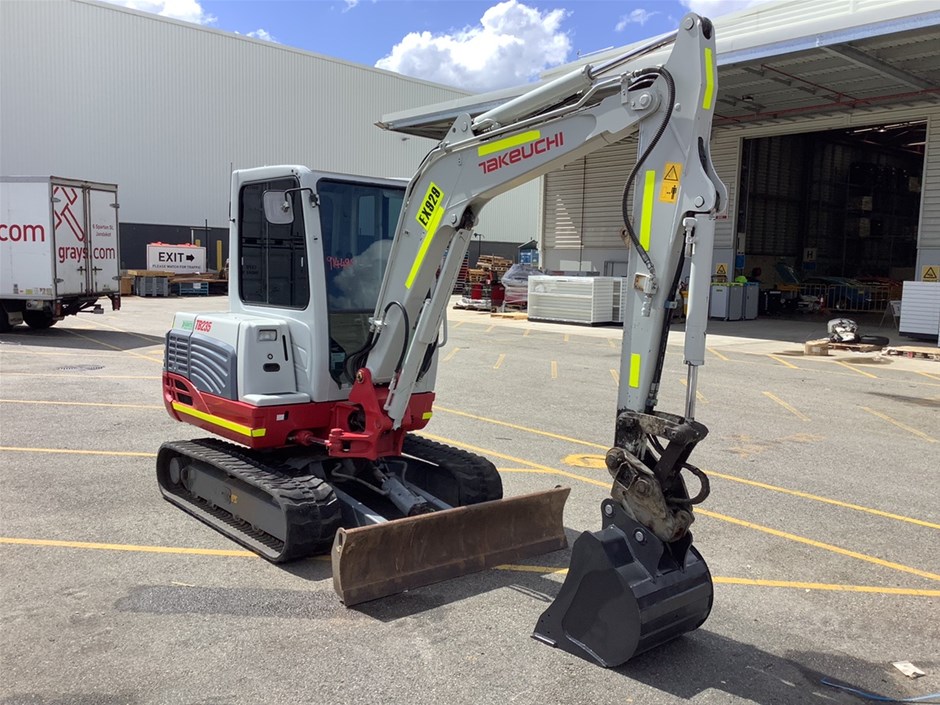 Takeuchi TB235 Hydraulic Excavator Auction (0001-9029761) | Grays Australia