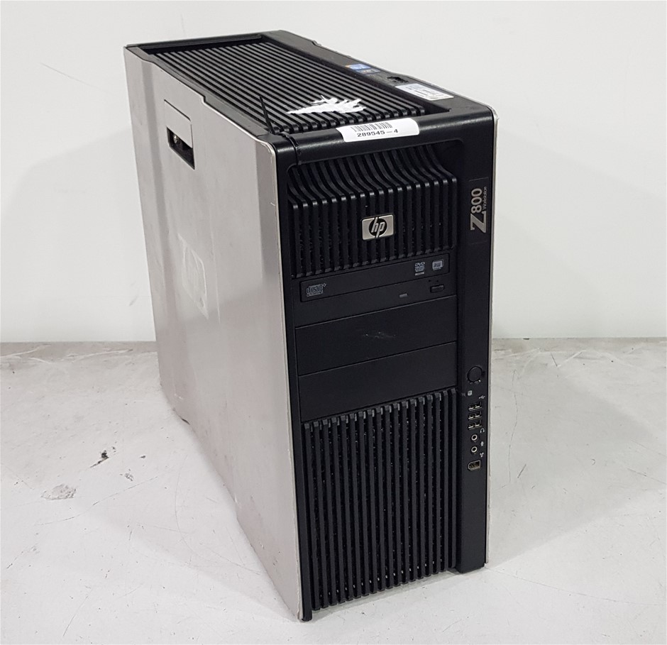 Hp Z800 Workstation Auction (0004-2185651) | Grays Australia