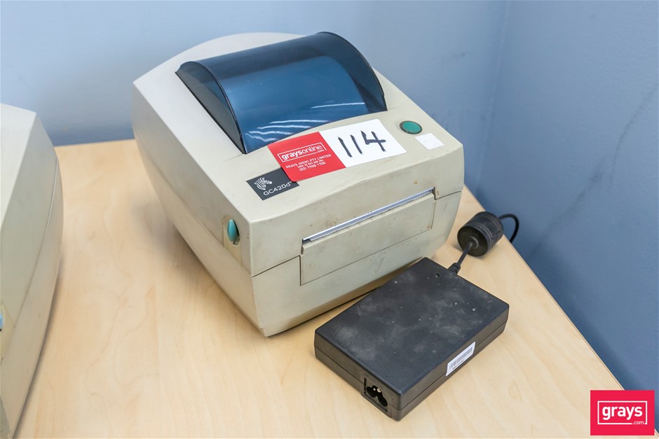 Zebra GC420d Label Printer Auction (0114-5047910) | Grays Australia