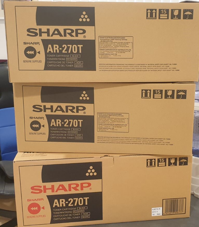 Sharp Genuine AR270T Toner Cartridge AR-270T Auction (0001-2542167) | Grays Australia