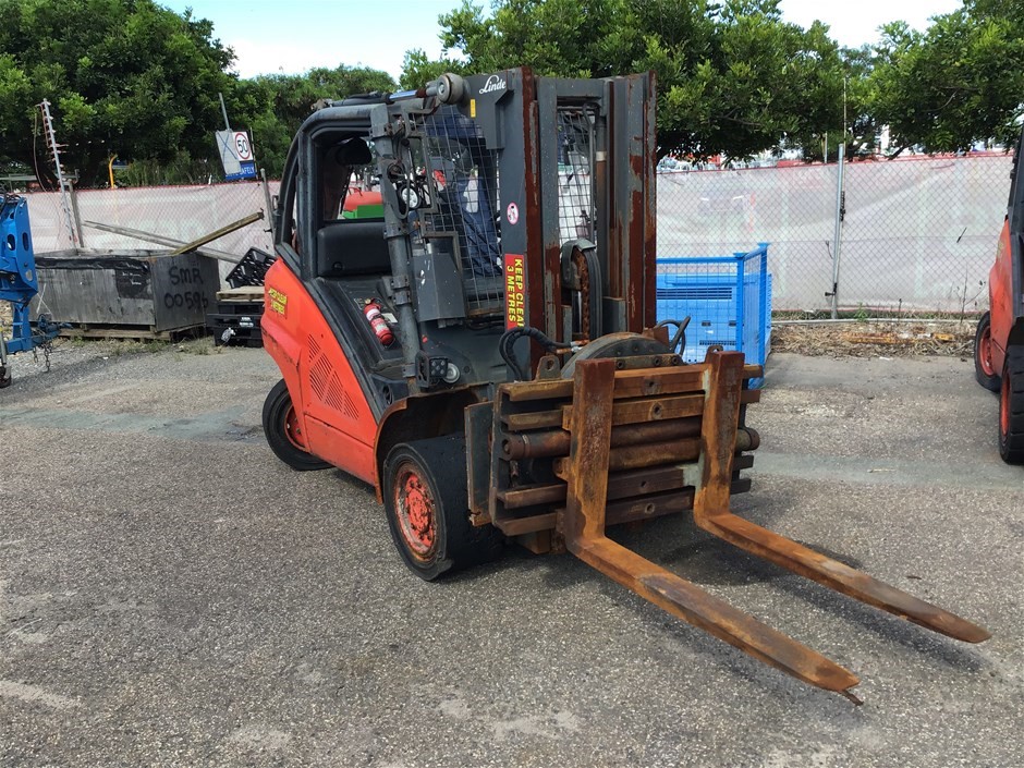 2015 Linde H45 Counterbalance Diesel 4.5t Forklifts