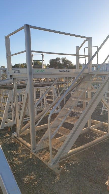 Steprite Mobile Alloy Platform Auction (0019-3028910) | Grays Australia