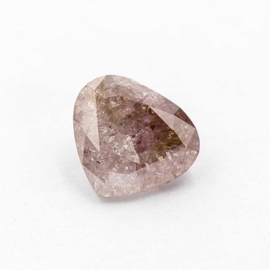1.09ct Stunning Enormous Untreated Loose Pink Diamond Auction (0001 ...