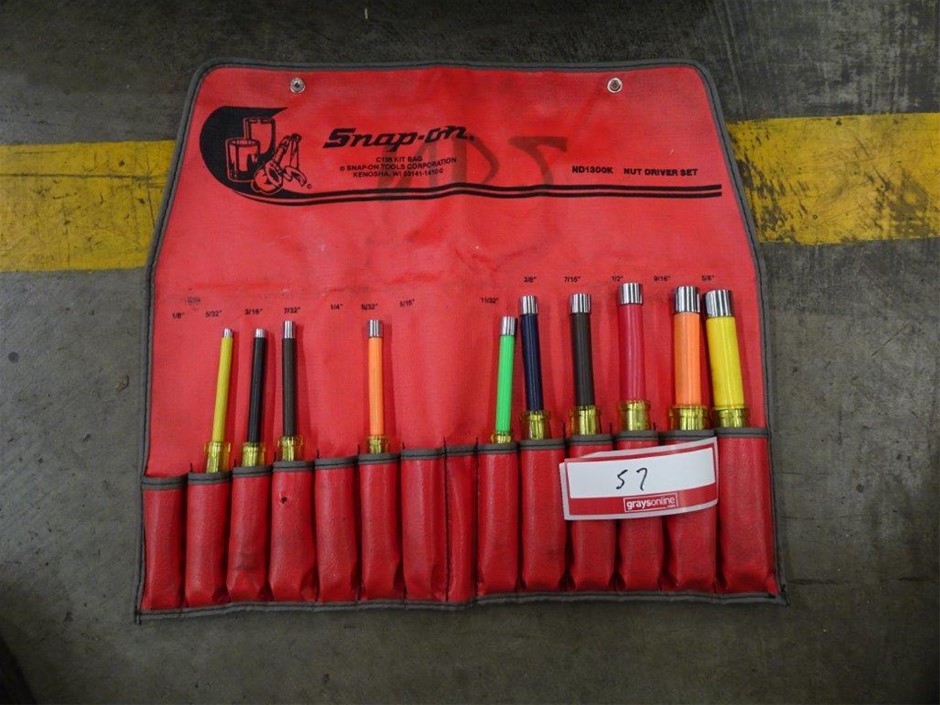 Snap On ND1300K Nut Driver Set Auction (0057-8014829) | Grays Australia
