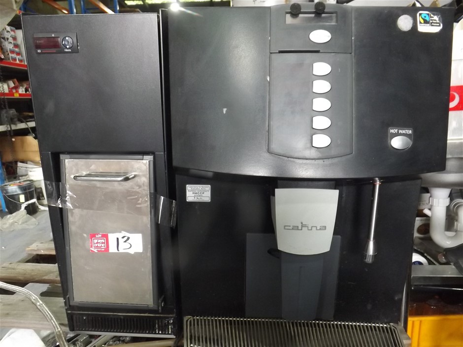 Coffee Machine with Milk Fridge Auction (0013-3021531) | Grays Australia