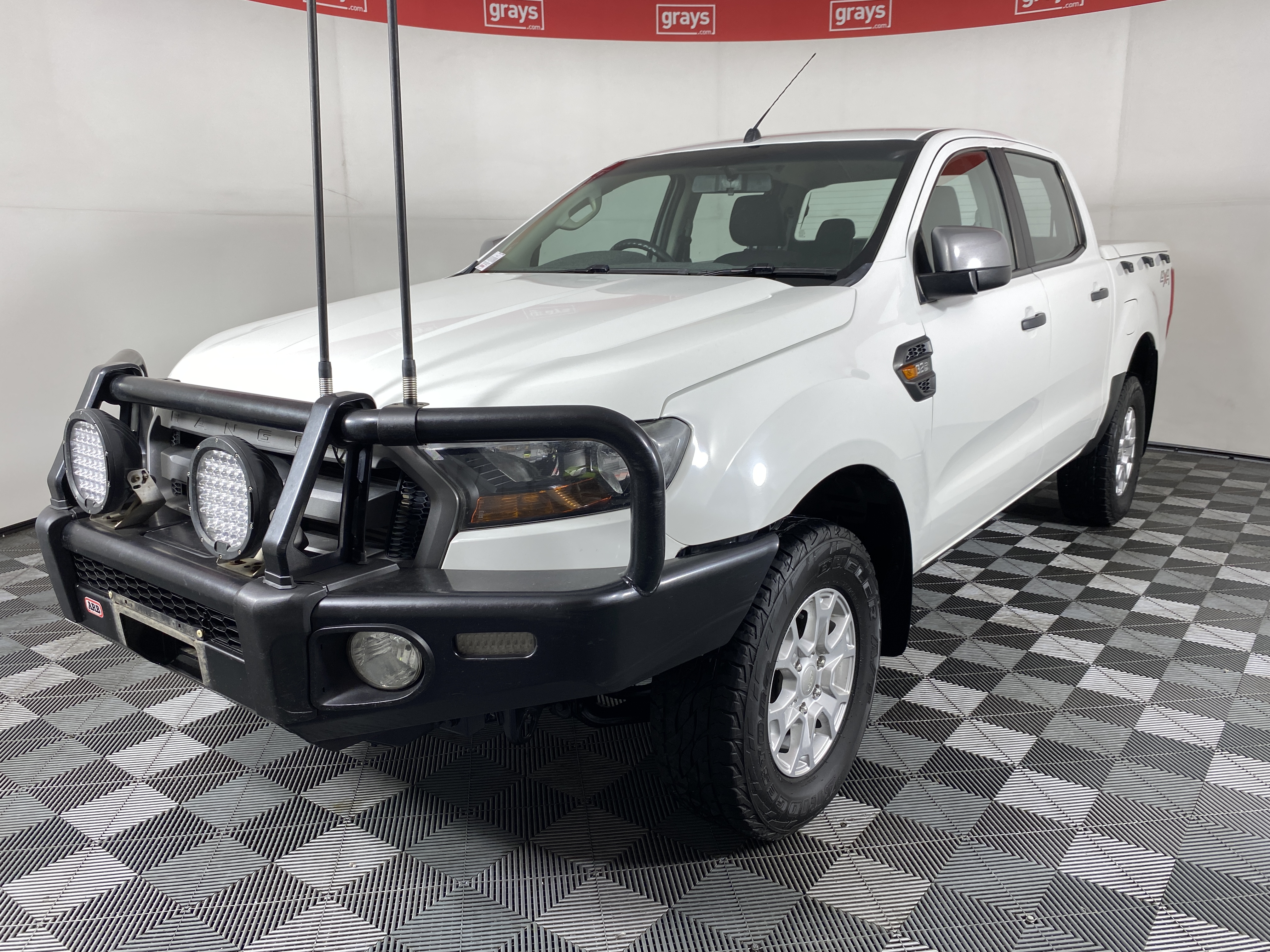 2016 Ford Ranger XLS 4X4 PX II 3.2lt Turbo Diesel Auto Dual Cab Auction ...