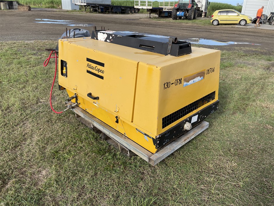 1996 Atlas Copco 130CFM Compressor Auction (0001-7038351) | Grays Australia