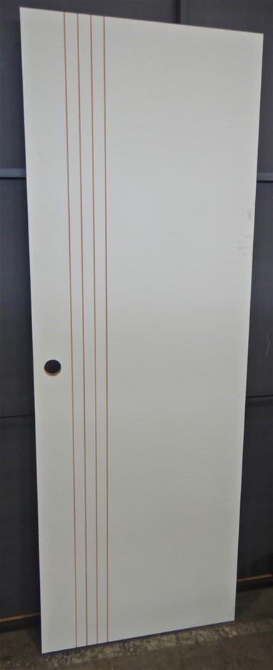 Qty of 8 Hume HAG9 Prehung Doors, Hinged with 54mm Face hole (Pooraka ...