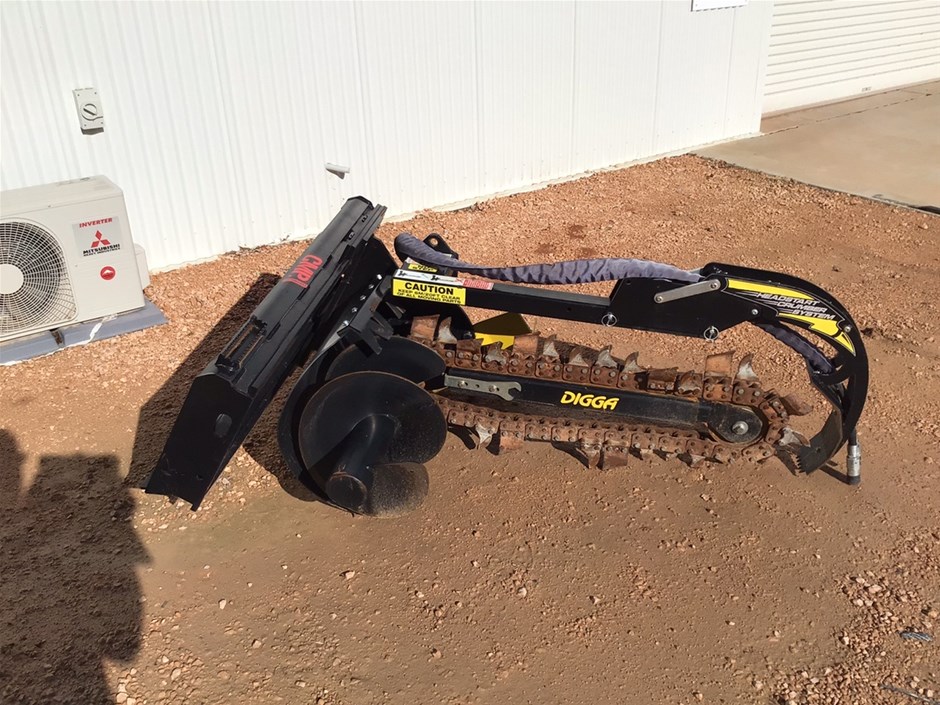 Digga PF-1130-1500 Trenching Attachment Auction (0020-3021761) | Grays ...