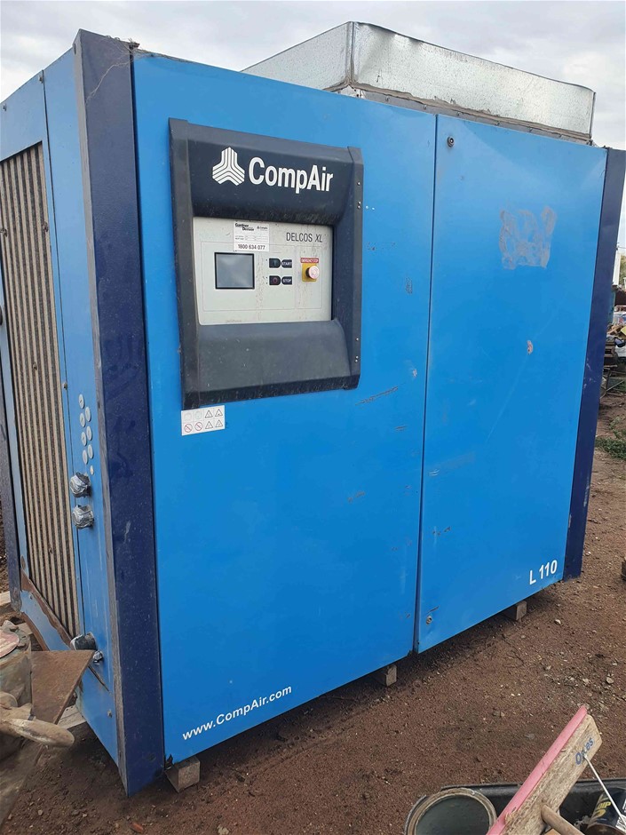 2015 Comp Air L110-10A 600cfm Electric Compressor Auction (0004-3022421 ...
