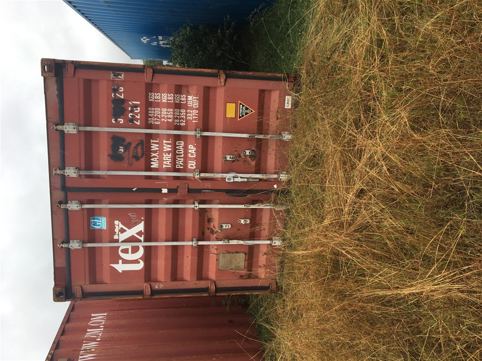 20ft TEX Container Auction (0055-7038531) | Grays Australia