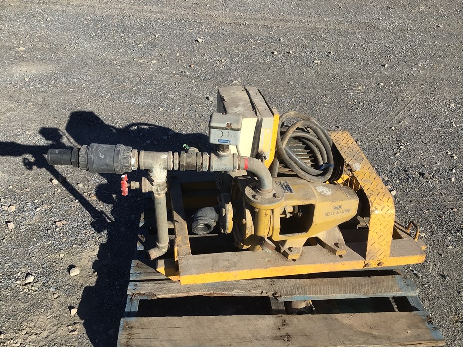 Kelly & Lewis Pump with a Induction Motor Auction (0016-8015220 ...
