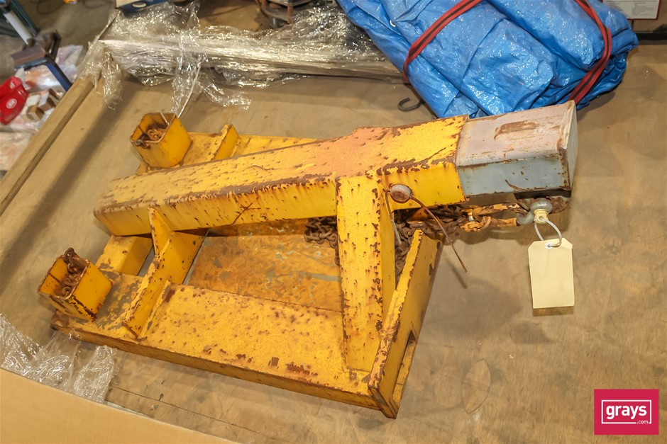Australian Iron Industry Forklift Jib Attachment Auction (0016-5048757 ...