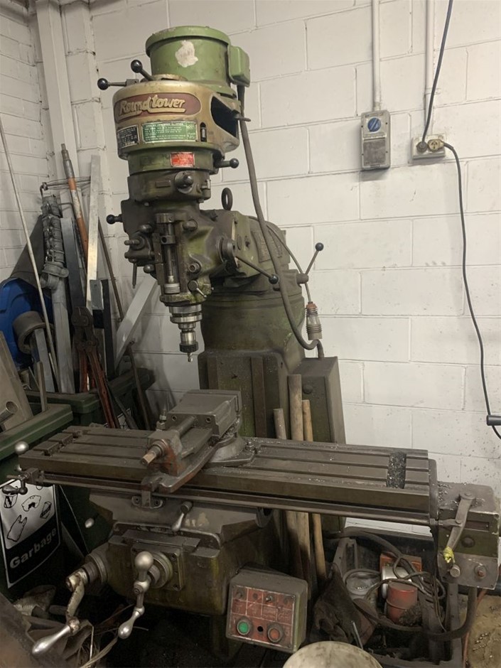 Round Tower Milling Machine Auction (0042-5048745) | Grays Australia