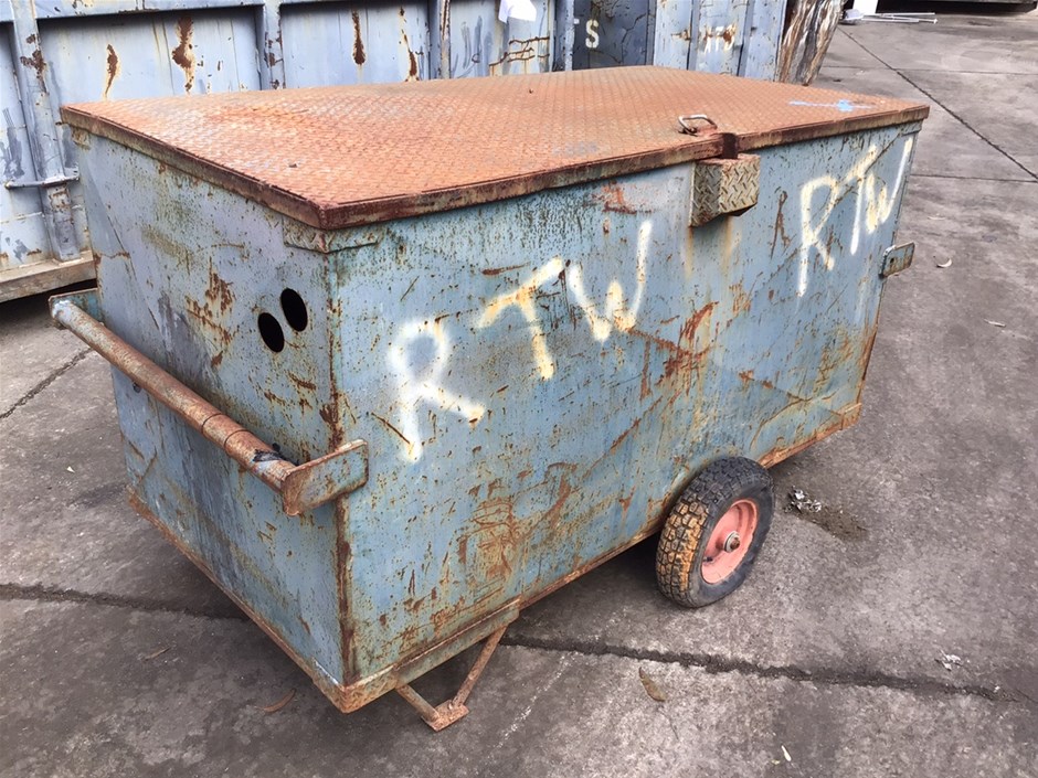 Heavy Duty Steel Fabricated Lock Box Auction (0010-3022023) | Grays ...